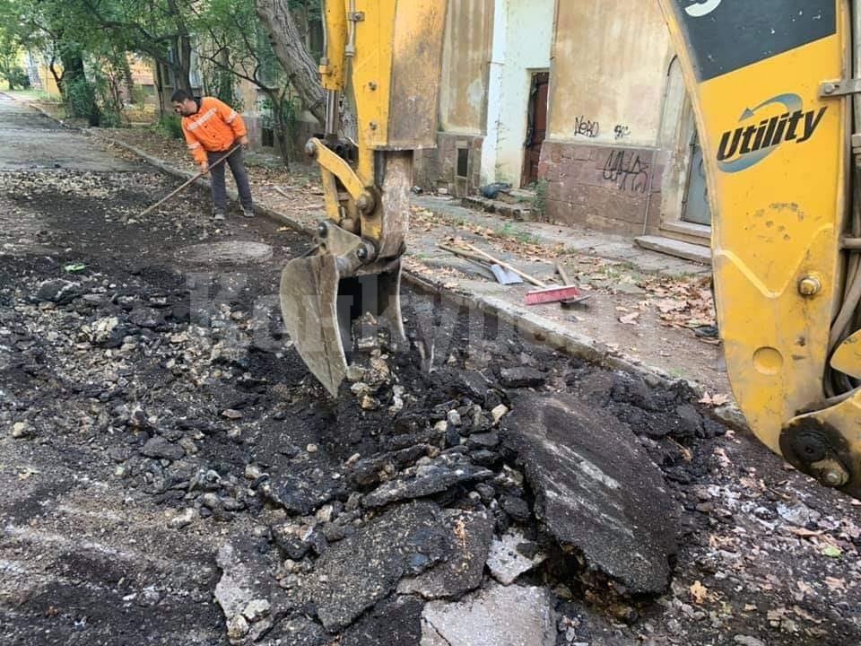 Зимният сезон временно спира изграждането на подземни мрежи във Враца