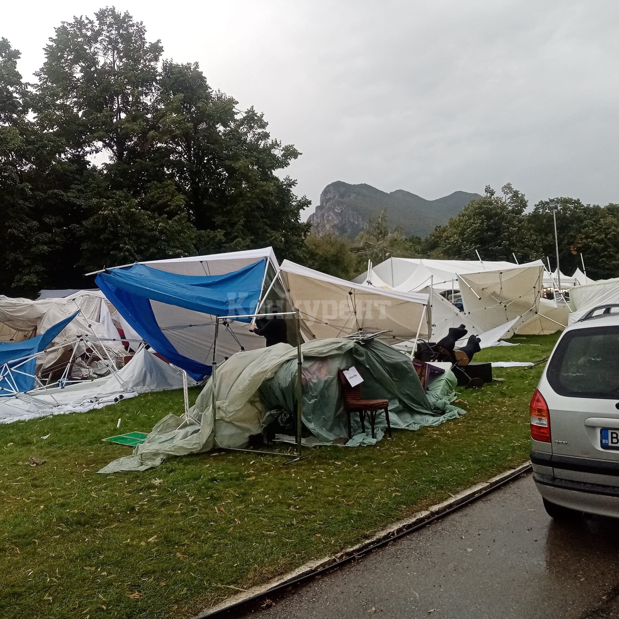 Заради бурята във Враца Отлагат насрочените за днес забавления на панаира Konkurent Bg