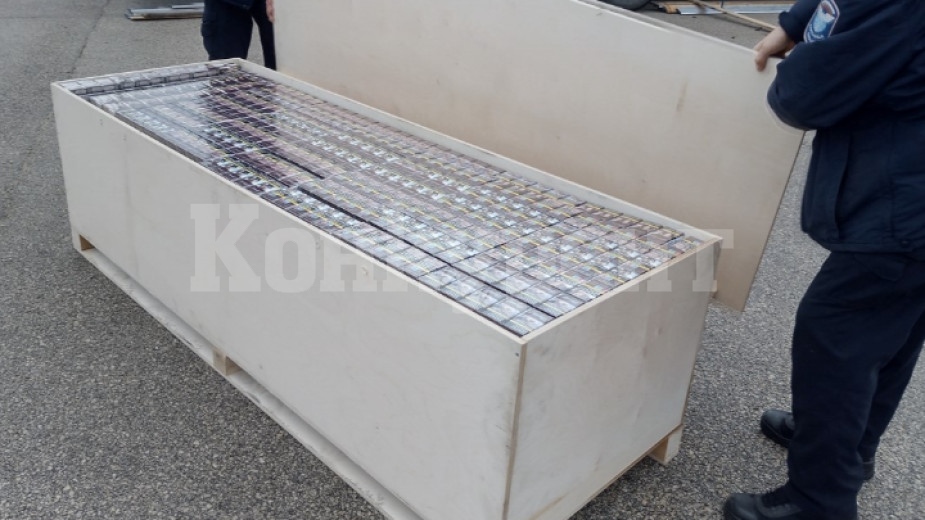 Откриха недекларирани над 17 000 кутии цигари на Дунав мост 2 : Konkurent.bg
