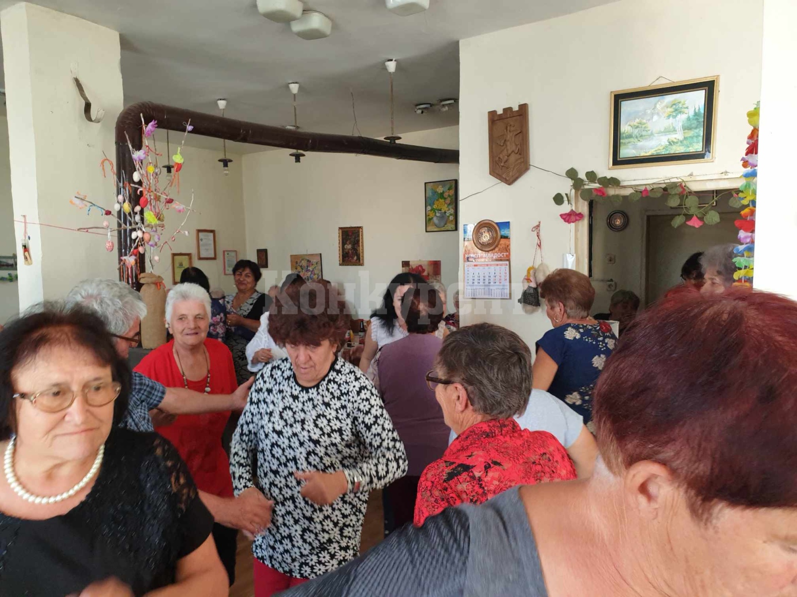 Пенсионерски клуб Здравец в Борован отпразнува Международният ден на